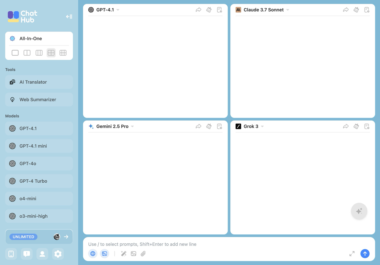 GPT-4.1 & Grok 3, UI updates, and more!