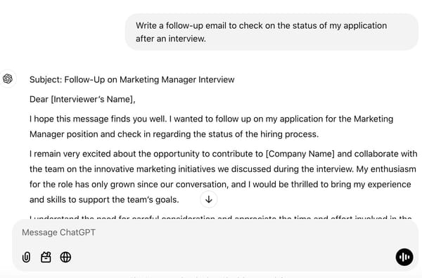 5 Tips to Write Thank You Email After Interview with ChatGPT
